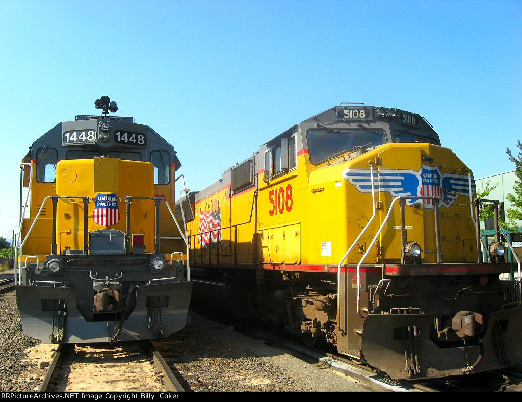 UP 1448 & UP 5108